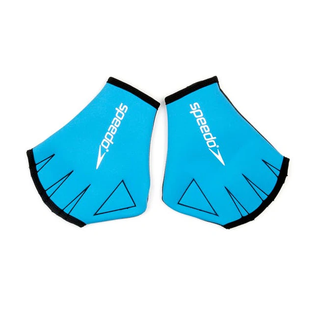 Manoplas de Natacion Speedo Aquatic Mittis Azul