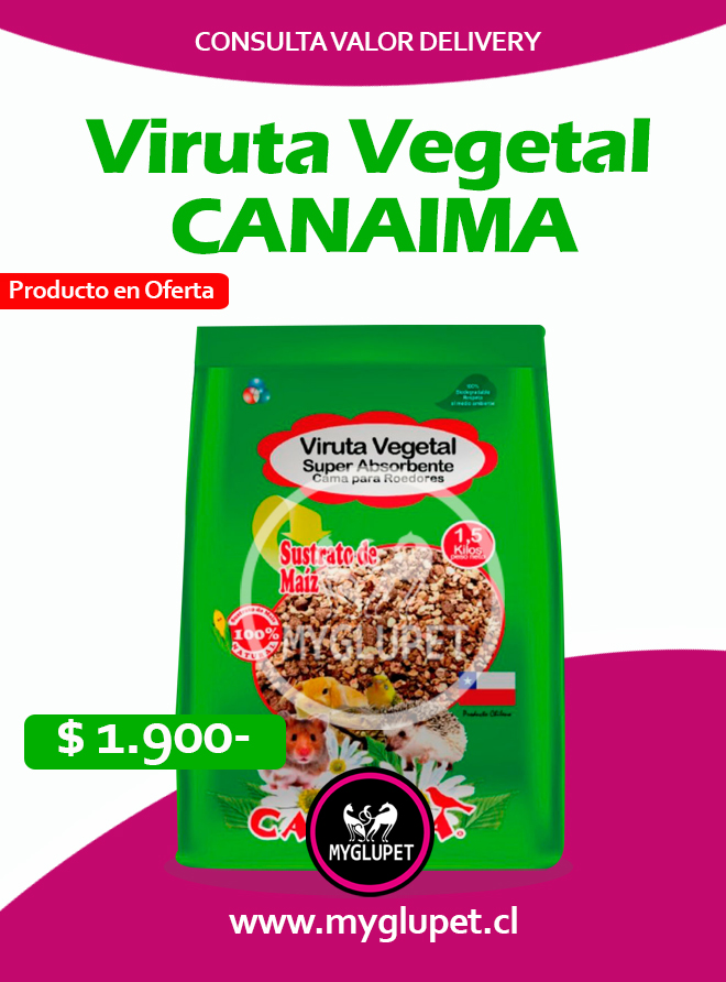 Viruta Vegetal Canima 1,5 kilos