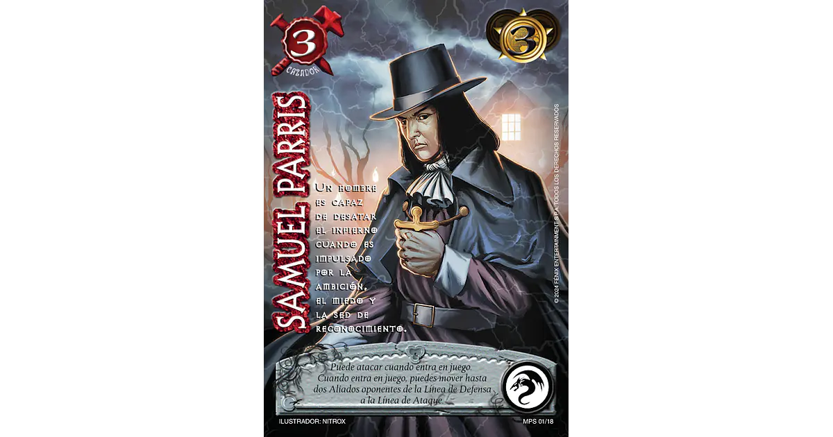 Samuel Parris (MP1) - Singles Primera Era - Mitos y Leyendas