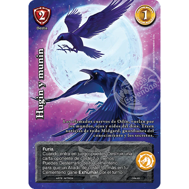 Hugin y Munin single primera era