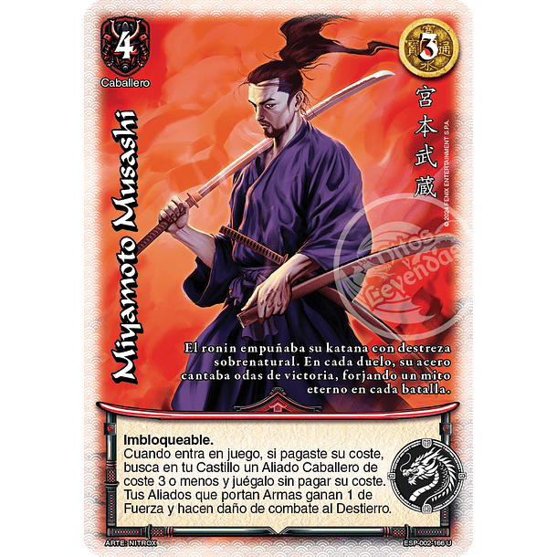 MIyamoto Musashi single primera era