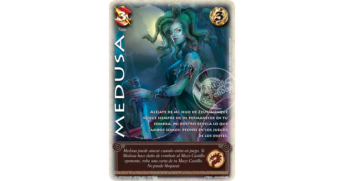 Medusa (Leyendas PB 3.0 - MR) - Singles de Primer Bloque ...