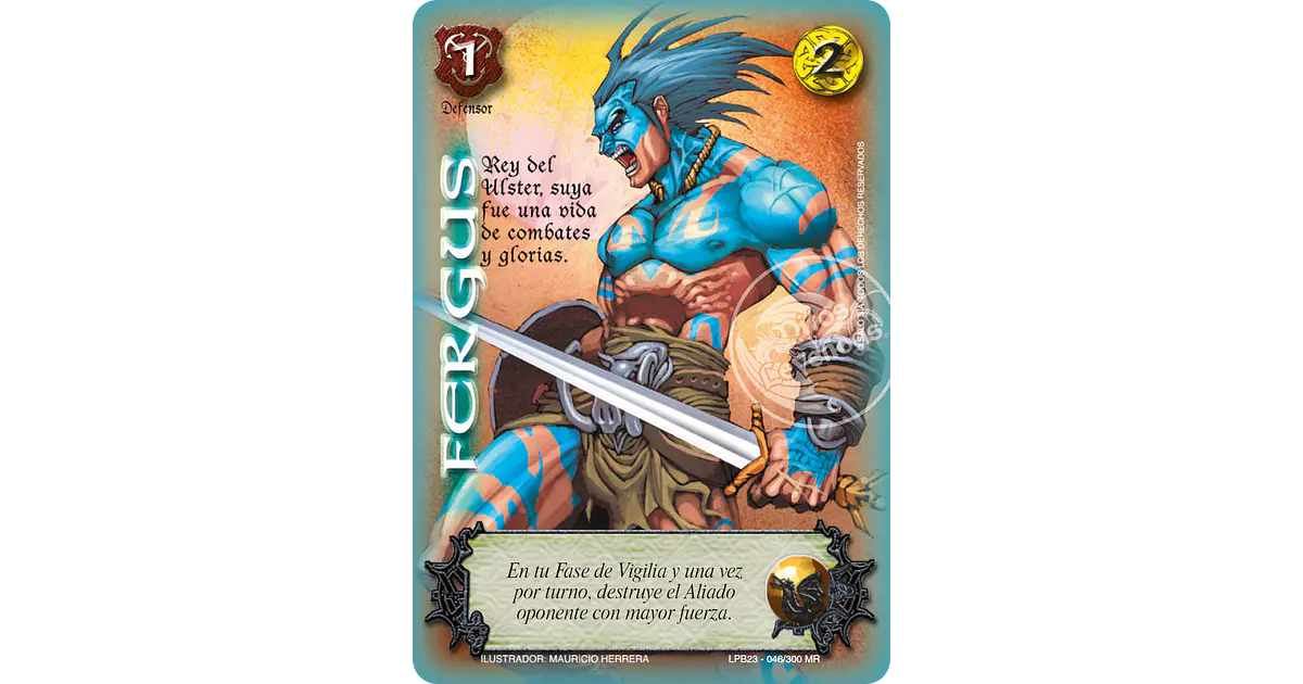 Fergus (Leyendas PB 3.0 - MR) - Singles de Primer Bloque ...