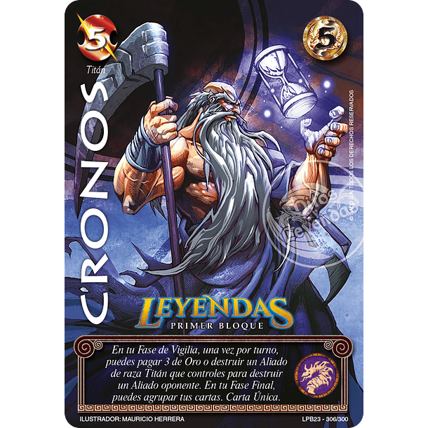 Cronos (Leyendas PB 3.0 - Buy a box) - Singles de Primer ...