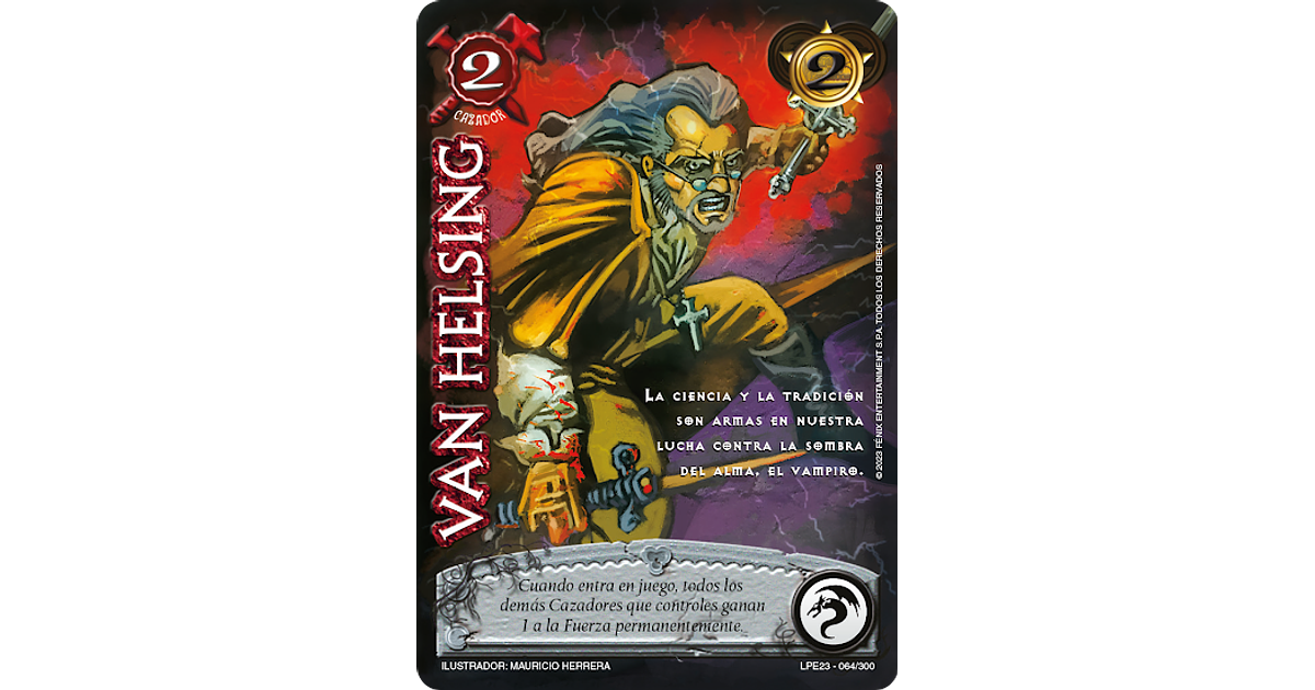 Van Helsing (LPE3.0 - Real) - Singles Primera Era - Mitos...