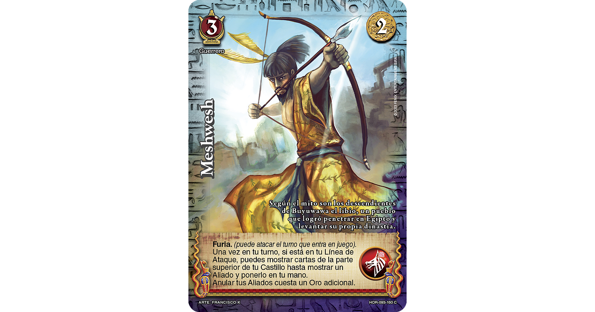 Meshwesh single primera era