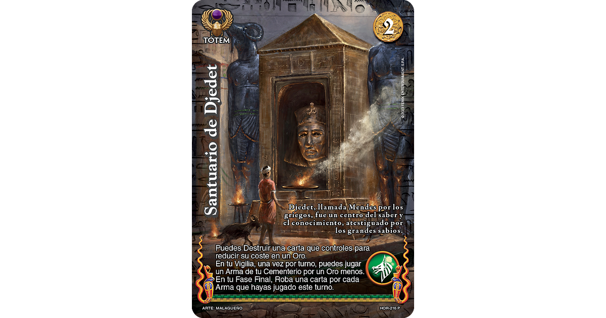 Santuario de Djedet single primera era