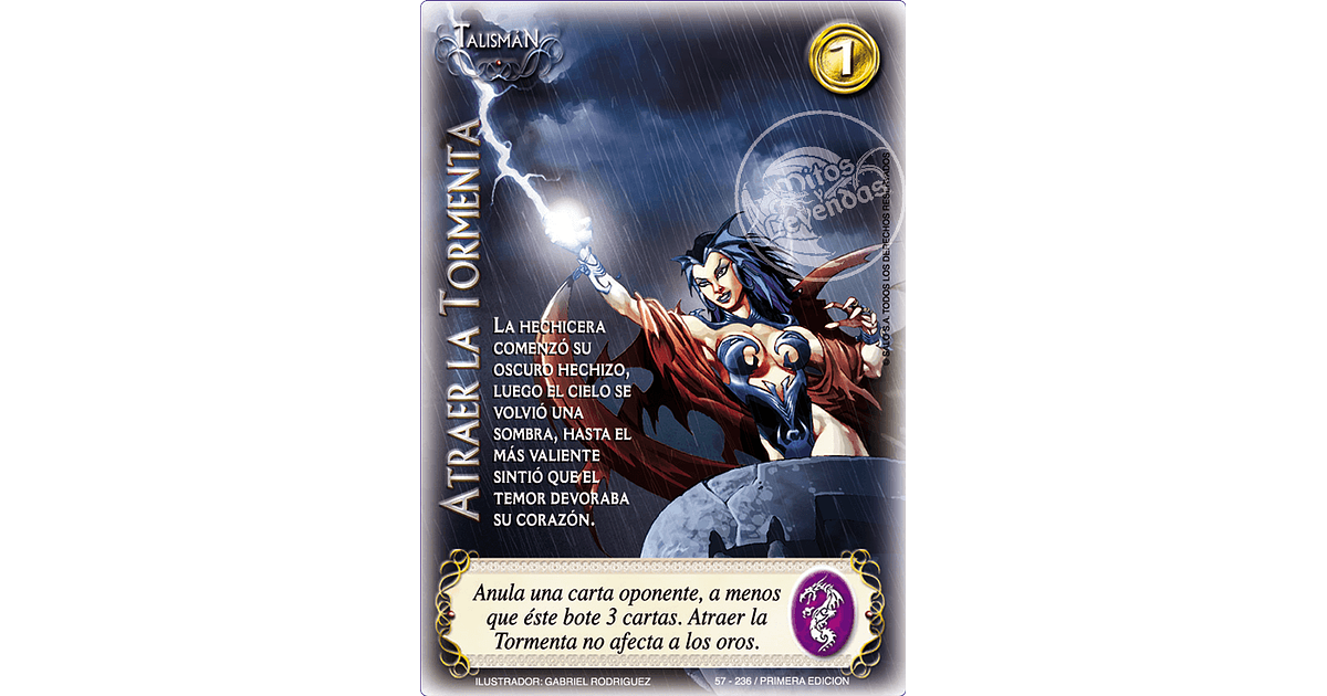 Atraer la Tormenta - Singles Primer Bloque - Mitos y Leye...