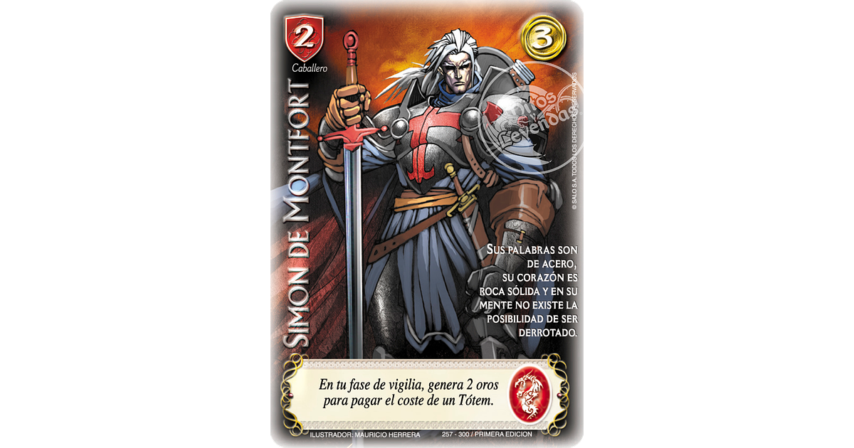 Simón de Montfort - Singles Primer Bloque - Mitos y Leyendas