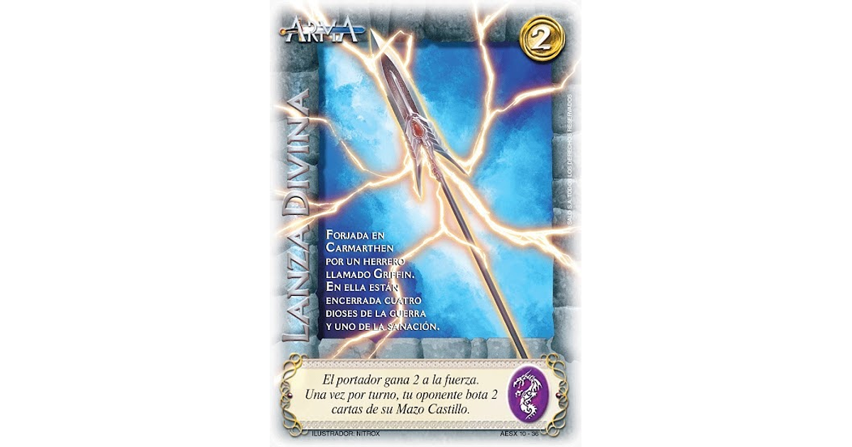 Lanza Divina (AESX - Lancelot Grial) singles primer bloqu...