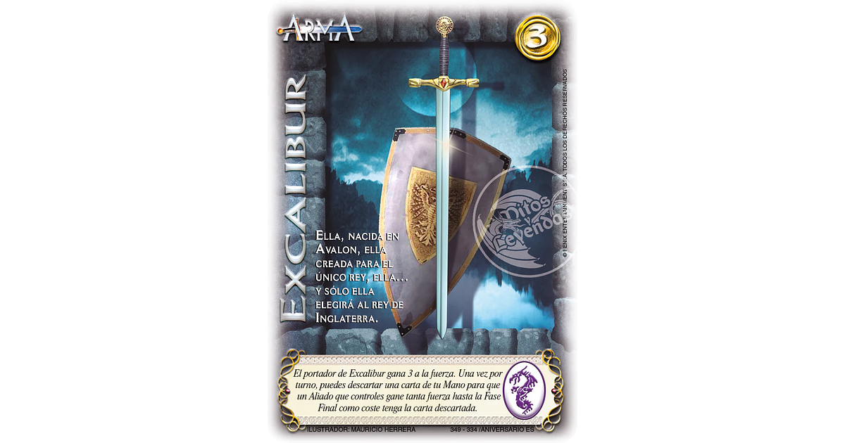 Excalibur (AESX - Lancelot Grial - Rework) singles primer...