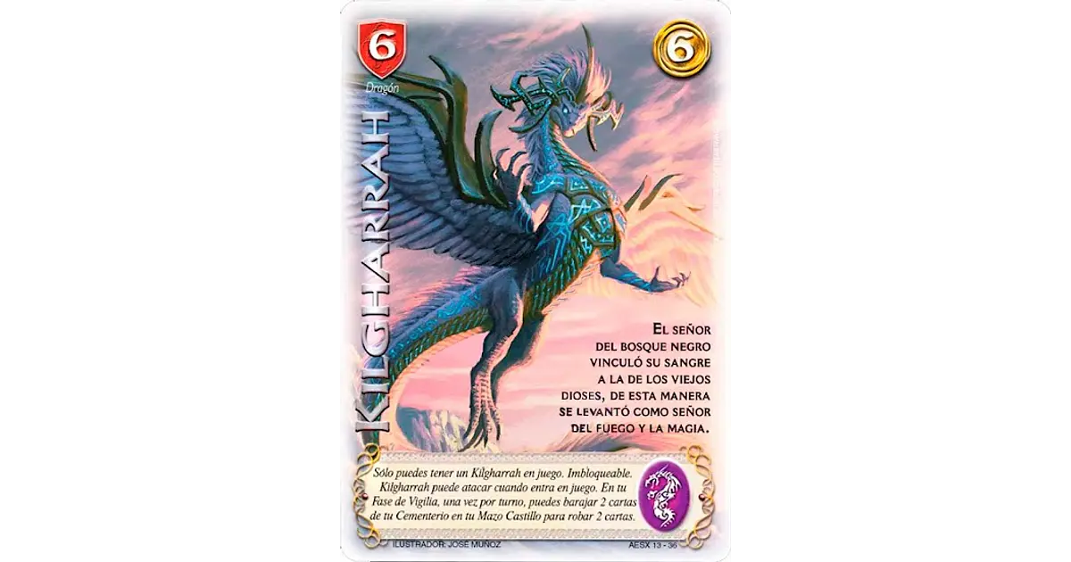 Kilgharrah (AESX - Corte de la Furia) singles primer bloq...