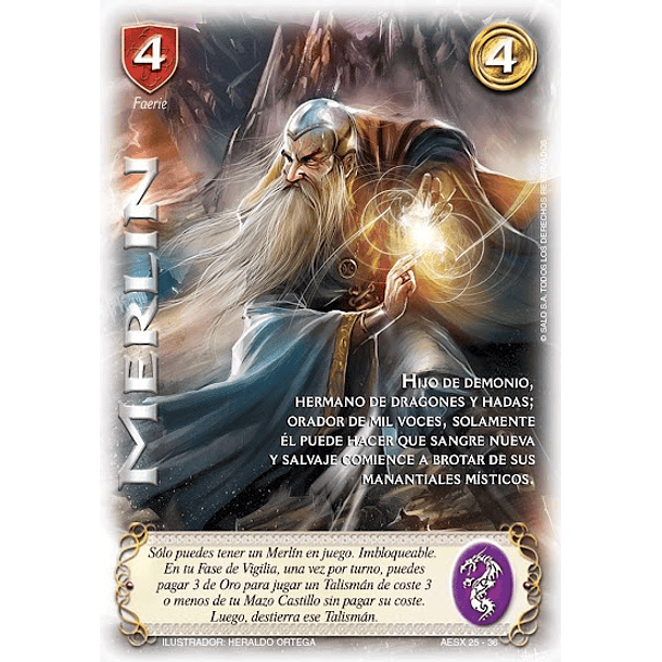 Merlin (AESX - Aers Mágica) singles primer bloque myl - M...