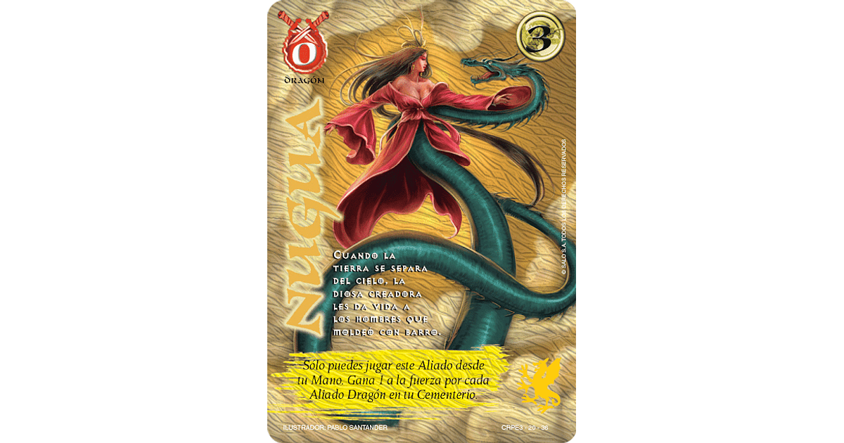 Nugua (CRPE3 - Dragón) - Singles Primera Era - Mitos y Le...