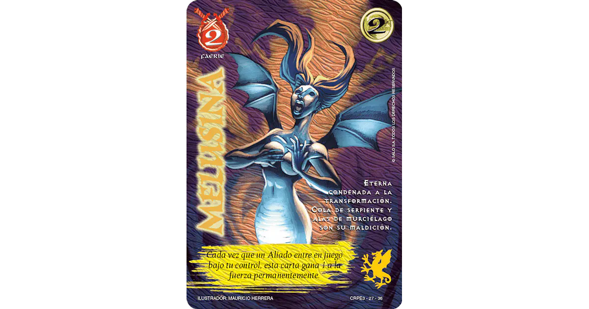 Melusina (CRPE3 - Faerie) - Singles Primera Era - Mitos y...