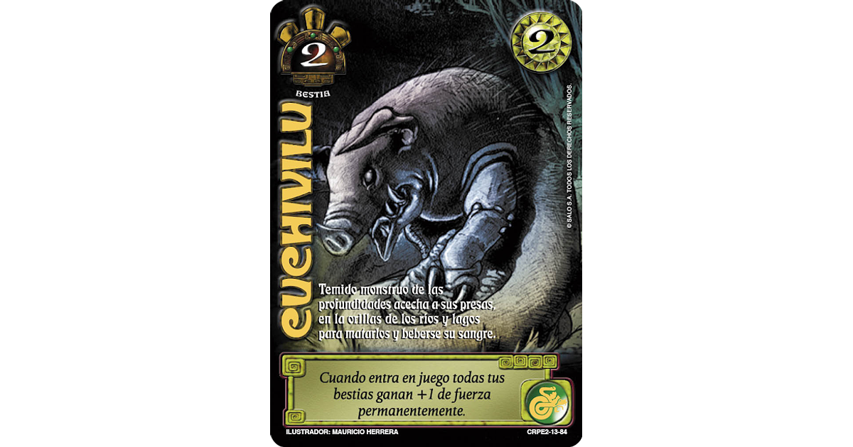 Cuchivilu (CRPE2 - Bestia) - Singles Primera Era - Mitos ...