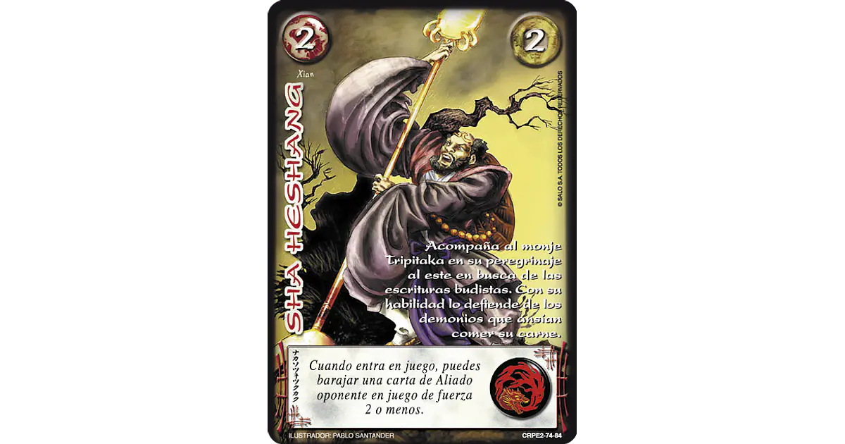 Sha Heshang (CRPE2 - Xian) - Singles Primera Era - Mitos ...