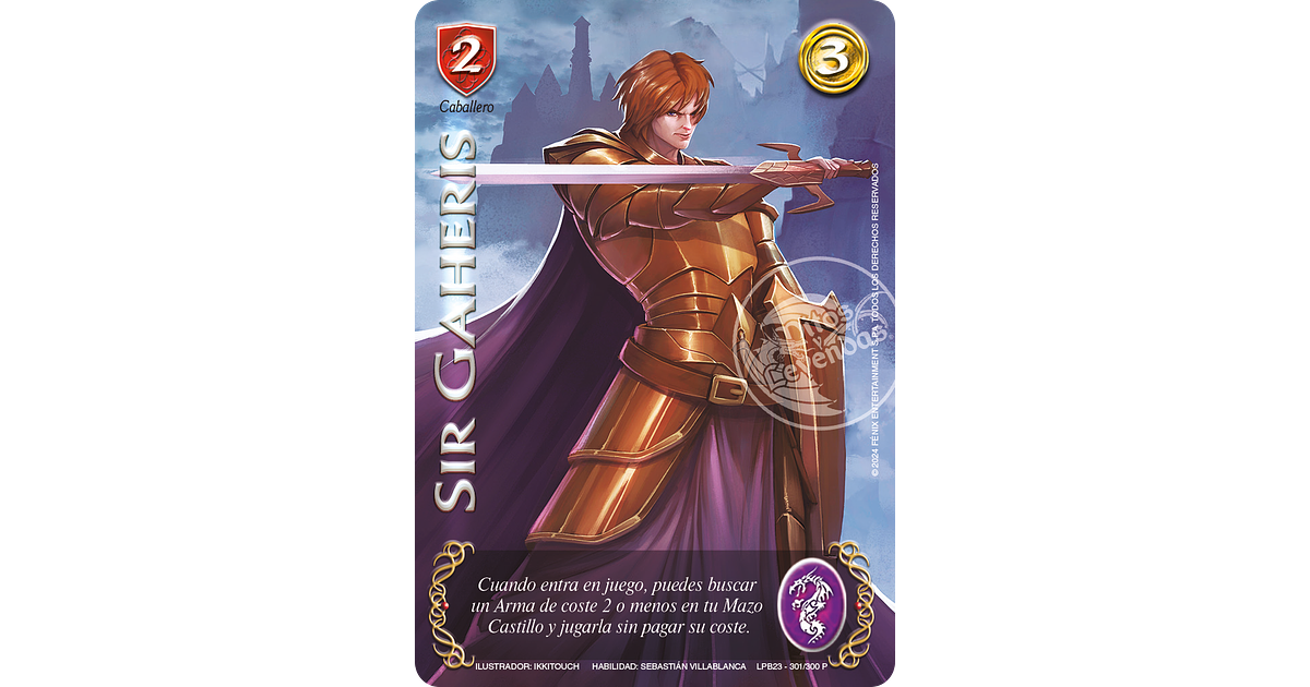 Sir Gaheris (Kit de Batalla LPB3.0 - Orden) singles prime...