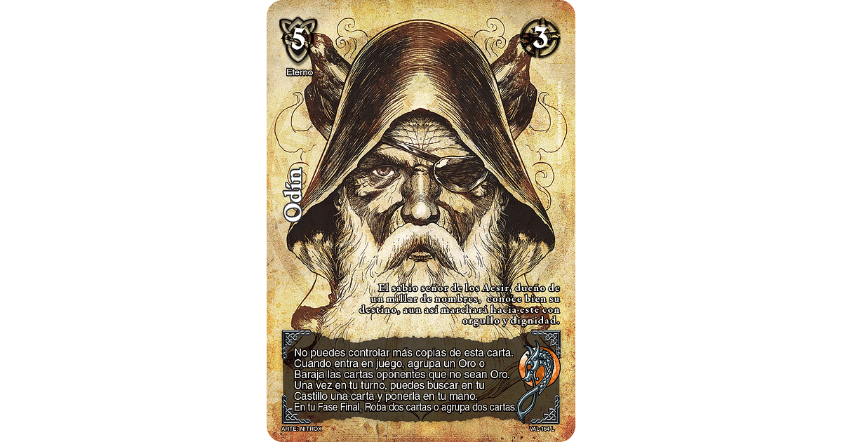 Odín (VAL - Legendaria) Singles Nueva Era - Mitos y Leye...