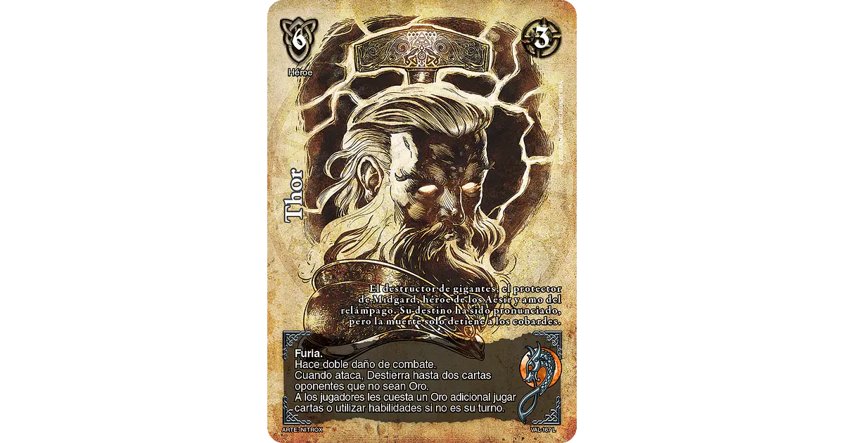 Thor (VAL - Legendaria) Singles Nueva Era - Mitos y Leye...