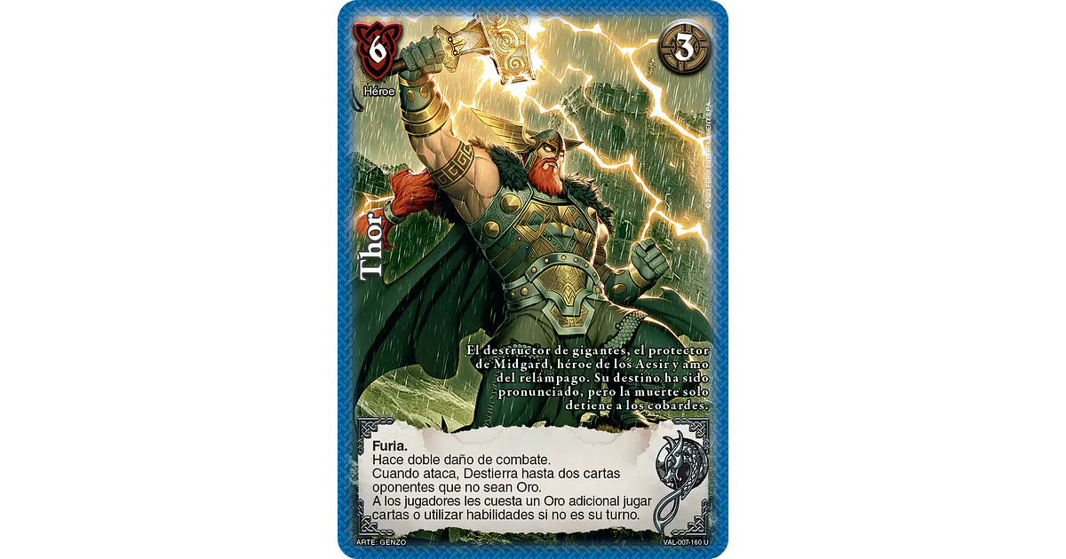 Thor (VAL - Ultra Real) Singles Nueva Era - Mitos y Leye...