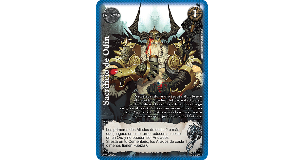 Sacrificio de Odín (VAL - Ultra Real) Singles Nueva Era ...