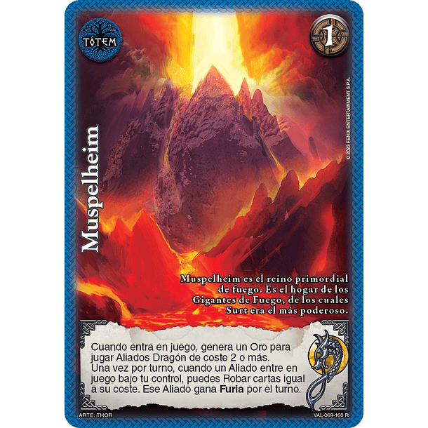 Muspelheim (Valhalla) single primera era - Mitos y Leyendas