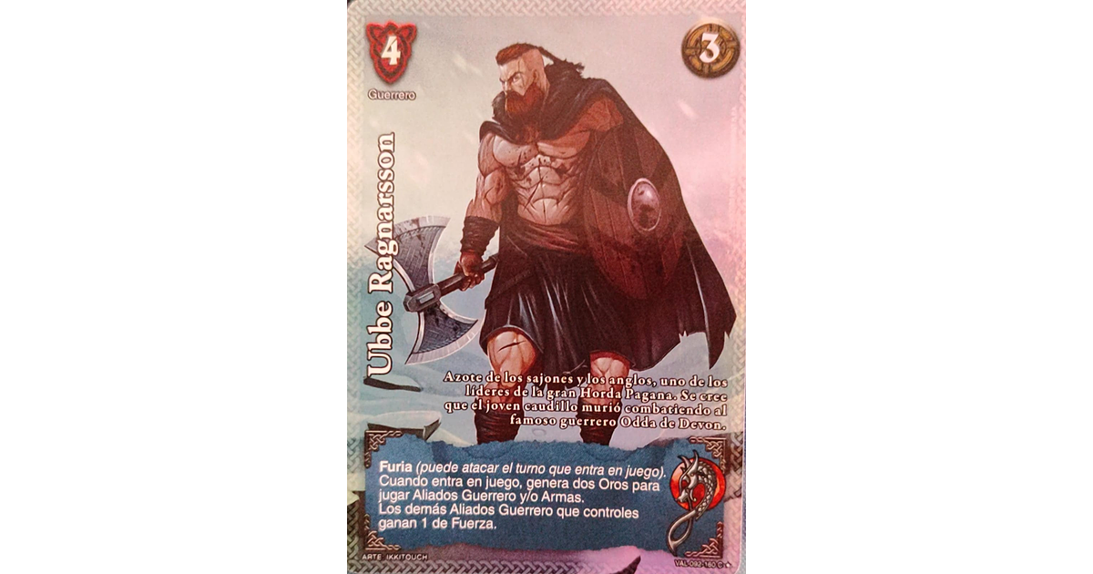 Ubbe Ragnarsson (VAL - VC Foil) Singles Nueva Era - Mitos...