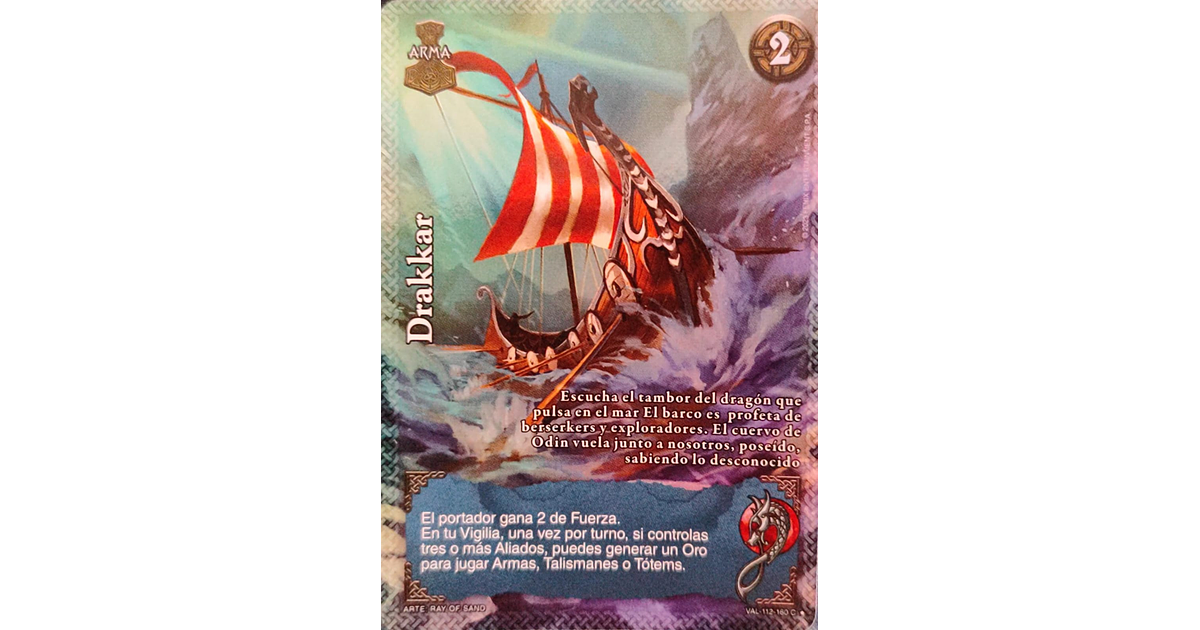 Drakkar (VAL - VC Foil) Singles Nueva Era - Mitos y Leyendas