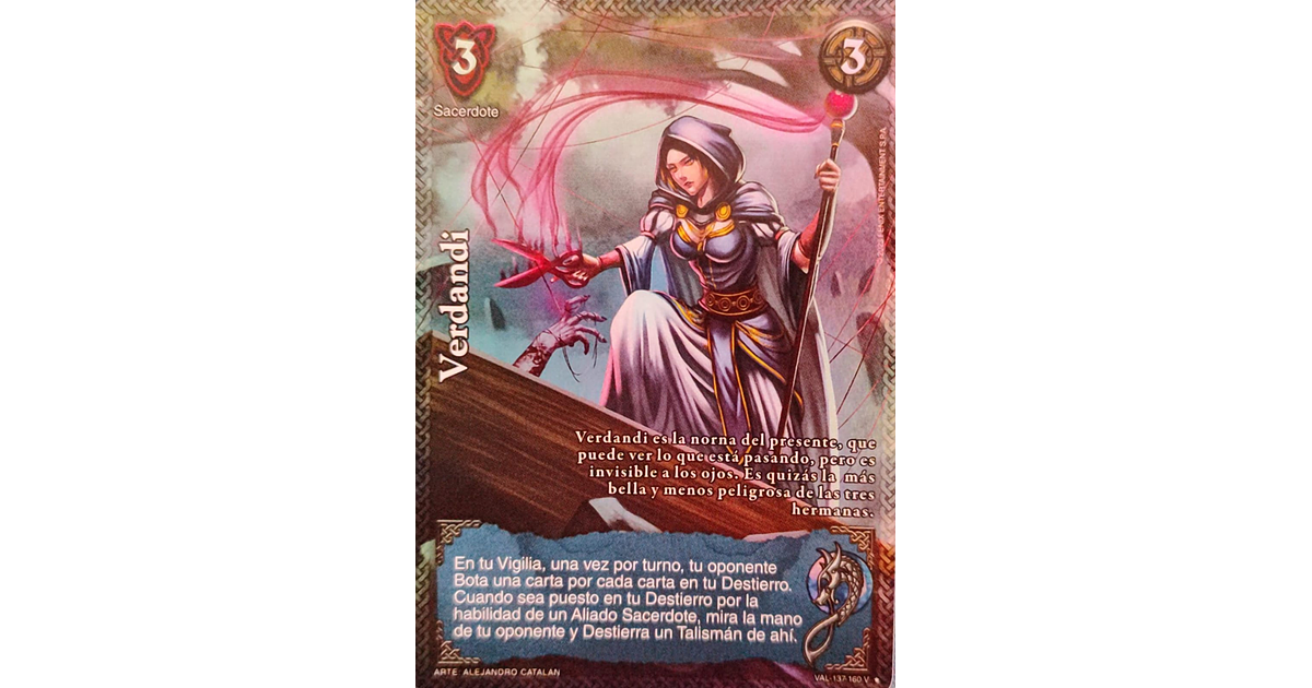 Verdandi (VAL - VC Foil) Singles Nueva Era - Mitos y Leye...