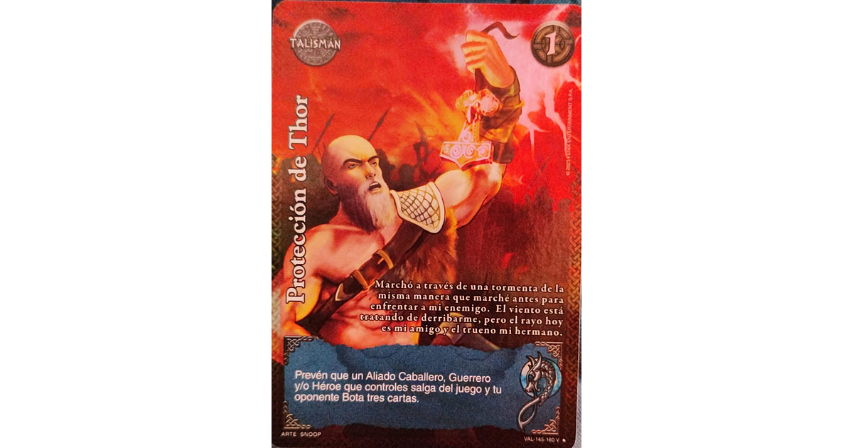 Protección de Thor (VAL - VC Foil) Singles Nueva Era - Mi...