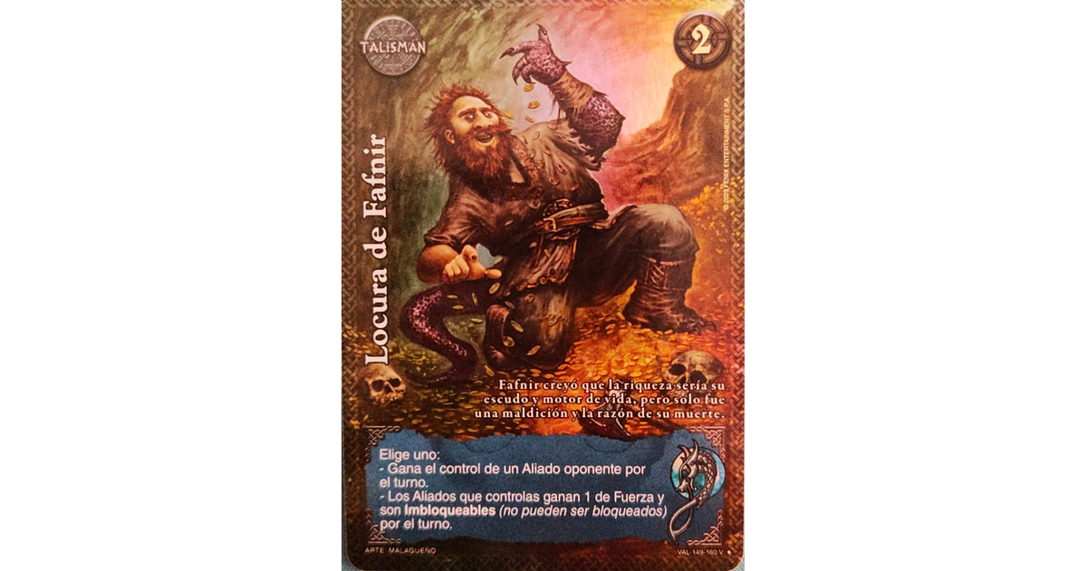 Locura de Fafnir (VAL - VC Foil) Singles Nueva Era - Mito...