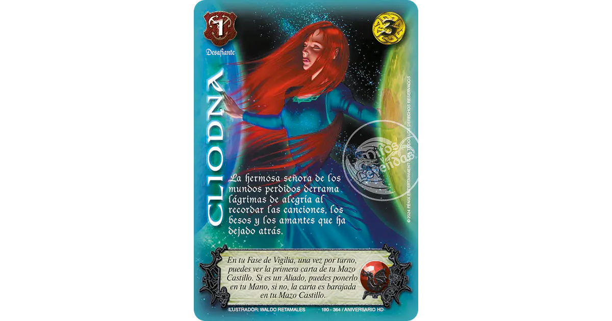 Cliodna (HD Aniversario - Cortesana) - single primer bloq...