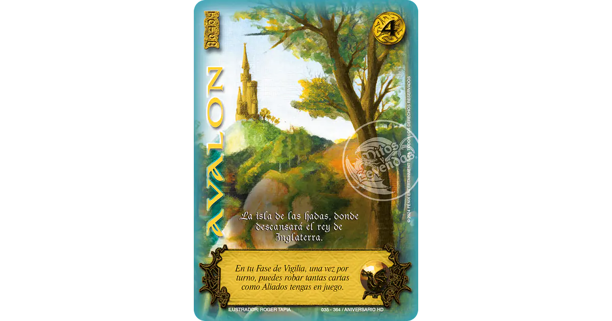 Avalon (HD Aniversario - MR - Foil Dorado) - single prime...