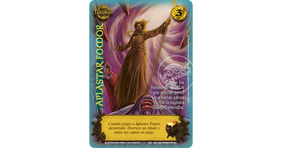 Aplastar Fomore (HD Aniversario - MR - Foil Dorado) - sin...