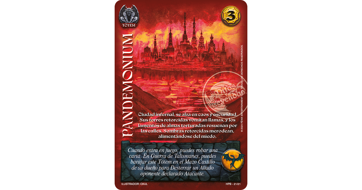 Pandemonium (Kit Inferno) - singles primer bloque - Mitos...