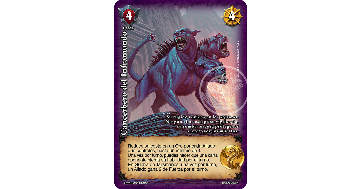 Cancerbero del Inframundo (Bestiarium - Real) Singles Nu...
