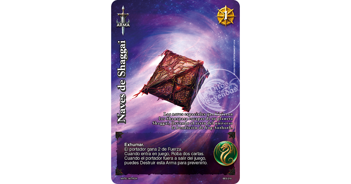 Naves de Shaggai (Bestiarium - Promocional) Singles Nueva...