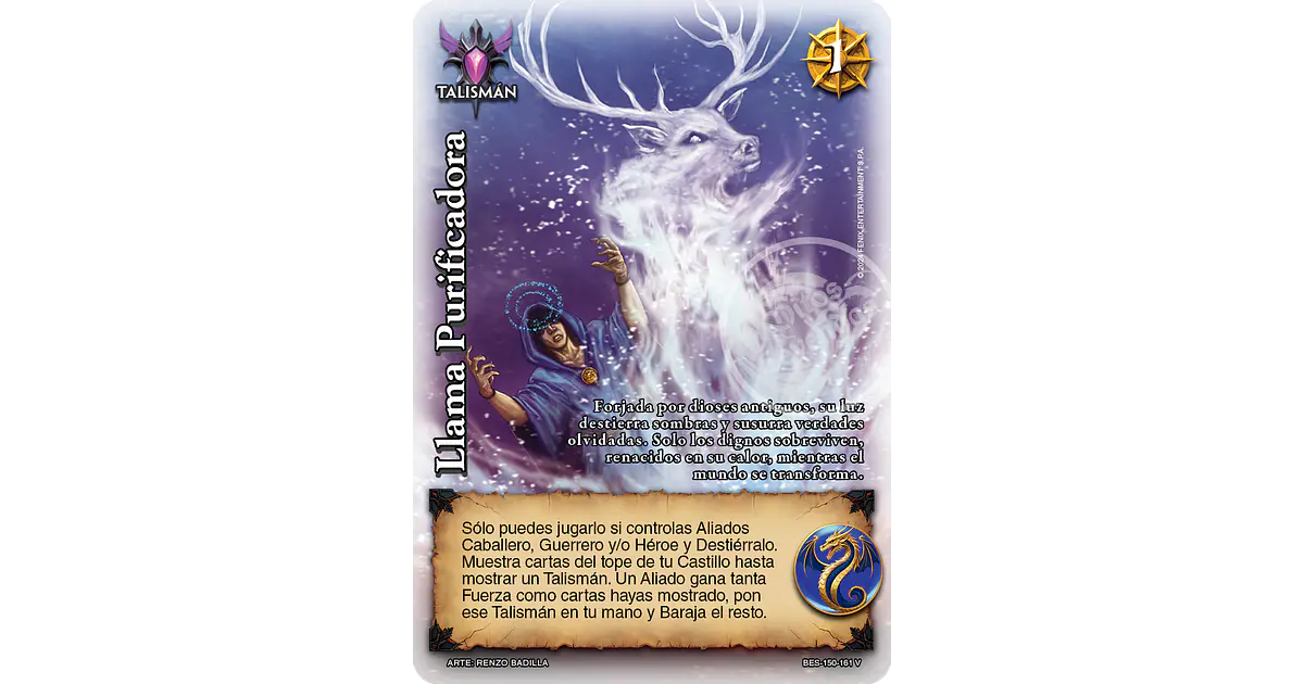 Llama Purificadora (Bestiarium - VC Foil) Singles Nueva E...