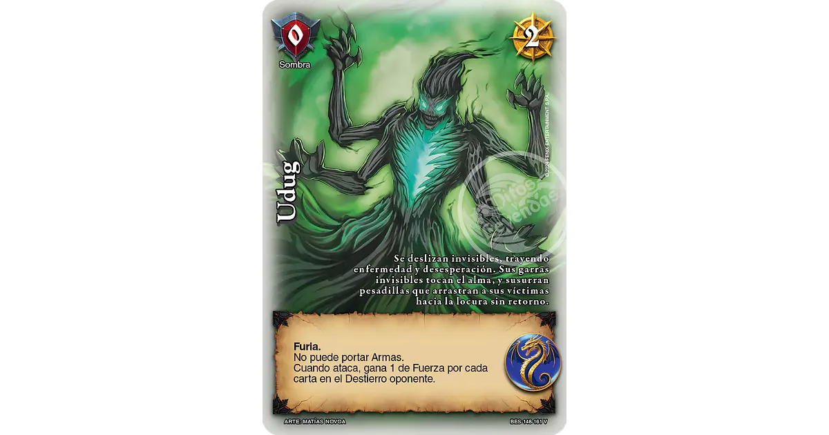 Udug (Bestiarium - VC Foil) Singles Nueva Era - Mitos y L...