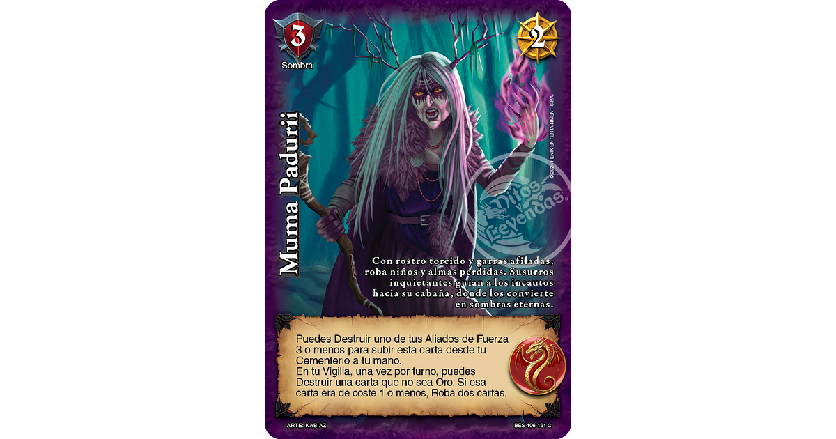 Muma Padurii (Bestiarium - Cortesana) Singles Nueva Era