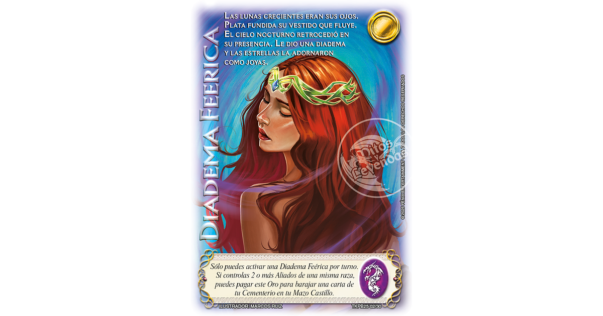 Diadema Feerica (TKPB25 - Nobleza y Poder) - Singles Prim...