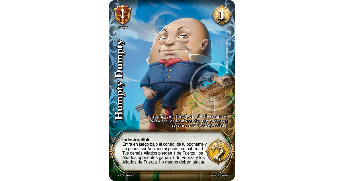 Humpty Dumpty (ONY - Real) Singles Imperio - Mitos y Leye...