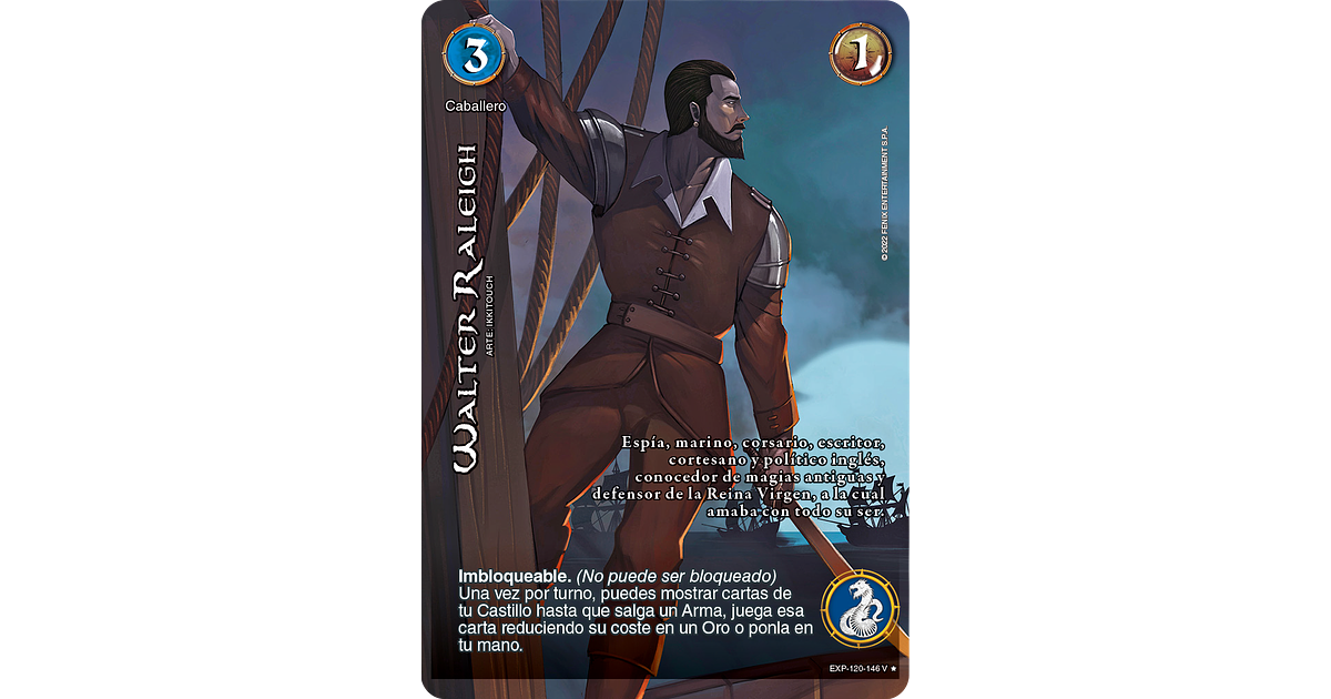 Walter raleigh (EXP - VC Foil) - Single Nueva Era MyL