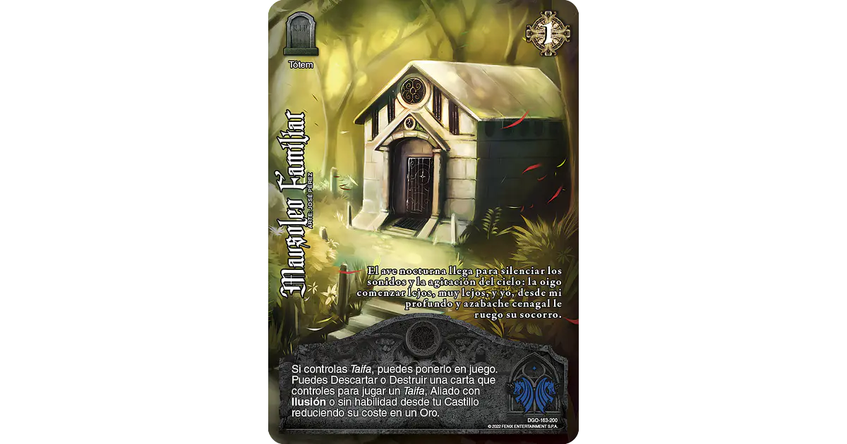 Mausoleo Familiar (FOIL) (DGO - VC Foil)