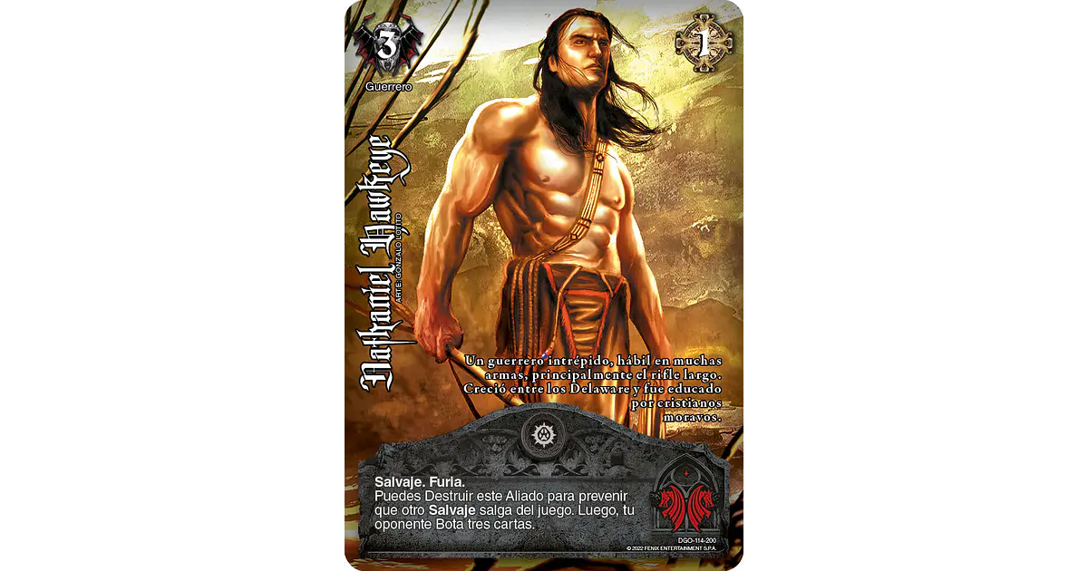 Nathaniel Hawkeye (FOIL) (DGO - VC Foil)