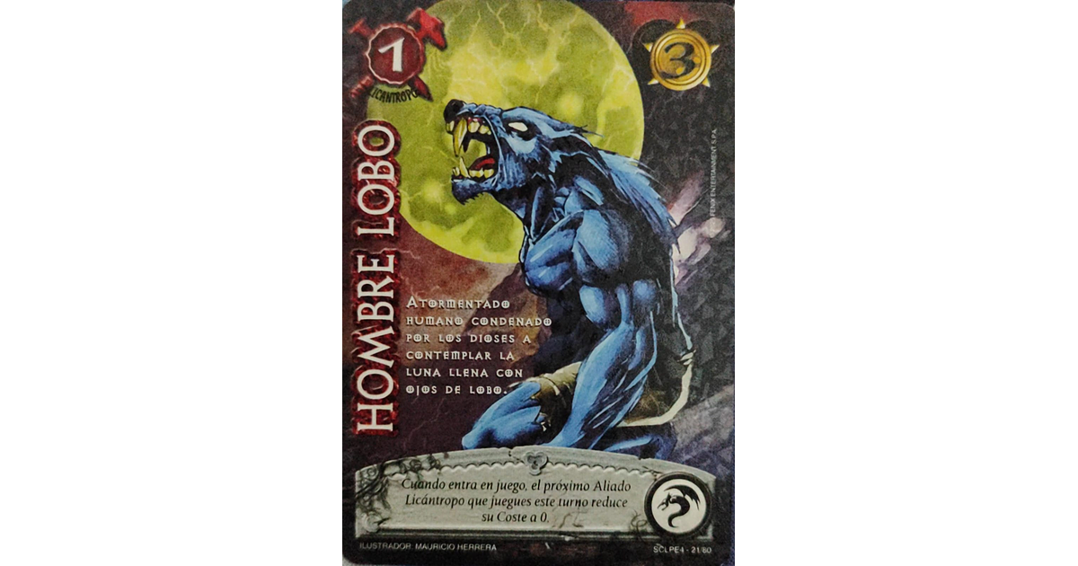 Hombre Lobo (LPE4 - SCL) - Singles primera Era - Mitos y ...
