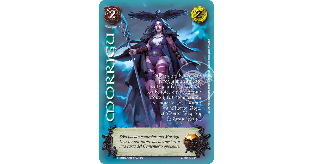 Morrigu (AHDX - Luz Esmeralda) - Singles Primer Bloque