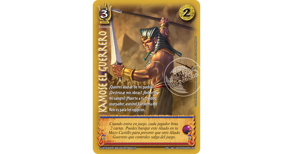 Kamose el guerrero (Rework) (Aniversario de Ra - Vasalla)...