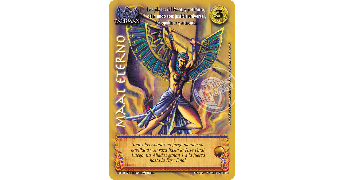 Maat eterno (Aniversario de Ra - VC Foil) - Singles Prime...